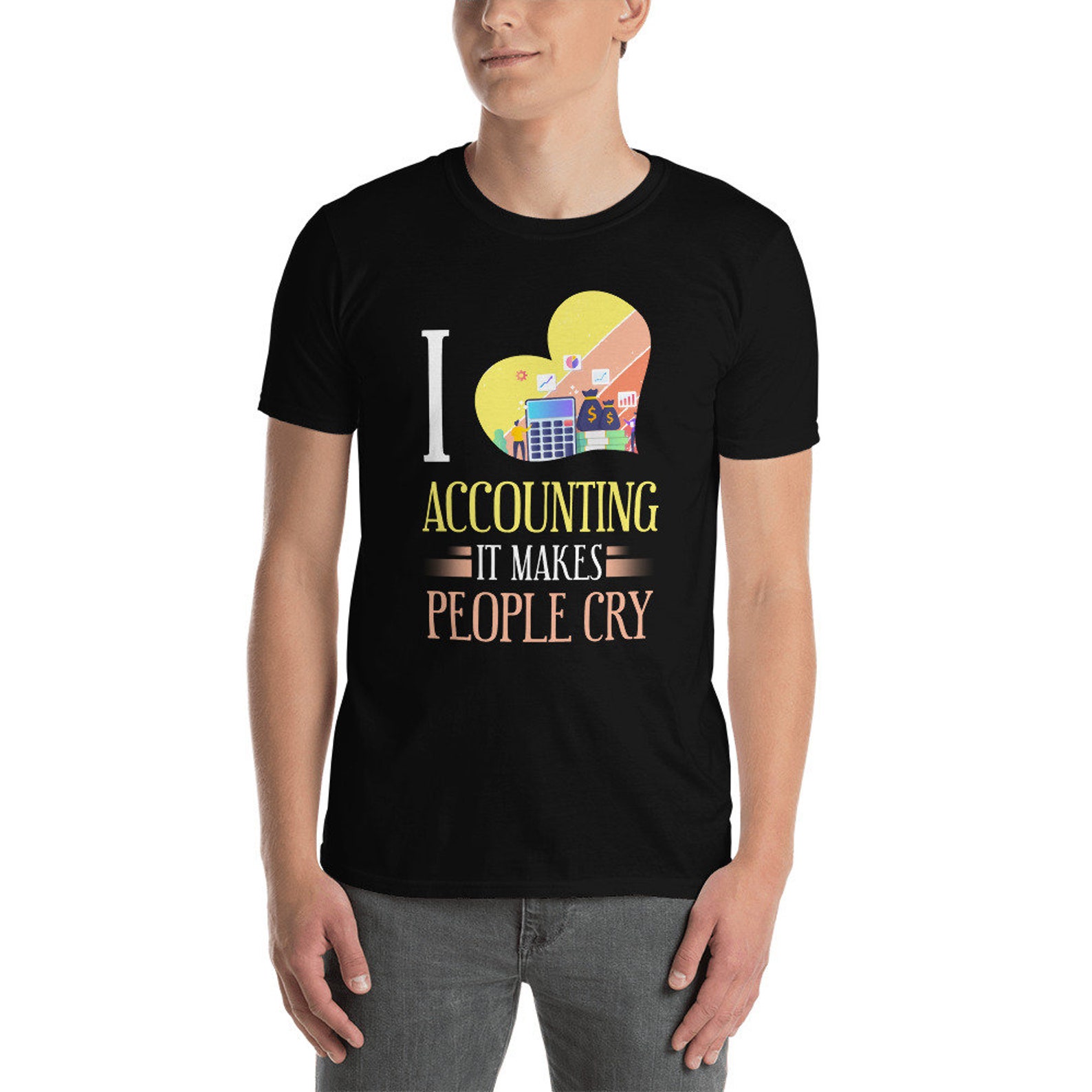 Funny Accountant Shirt I Love Accounting Tshirt Accountant - Etsy