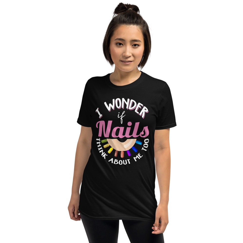Nail Technician Gift Nail Tech Shirt Funny Nail Salon Outfit Manicurist ...