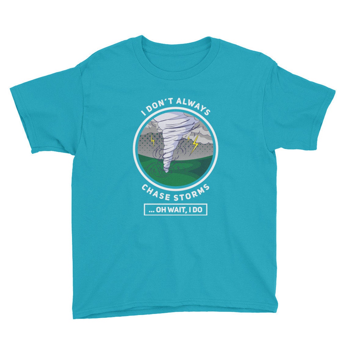 Kids Storm Chaser Shirt Storm Chaser Gift for Kids Funny Storm | Etsy