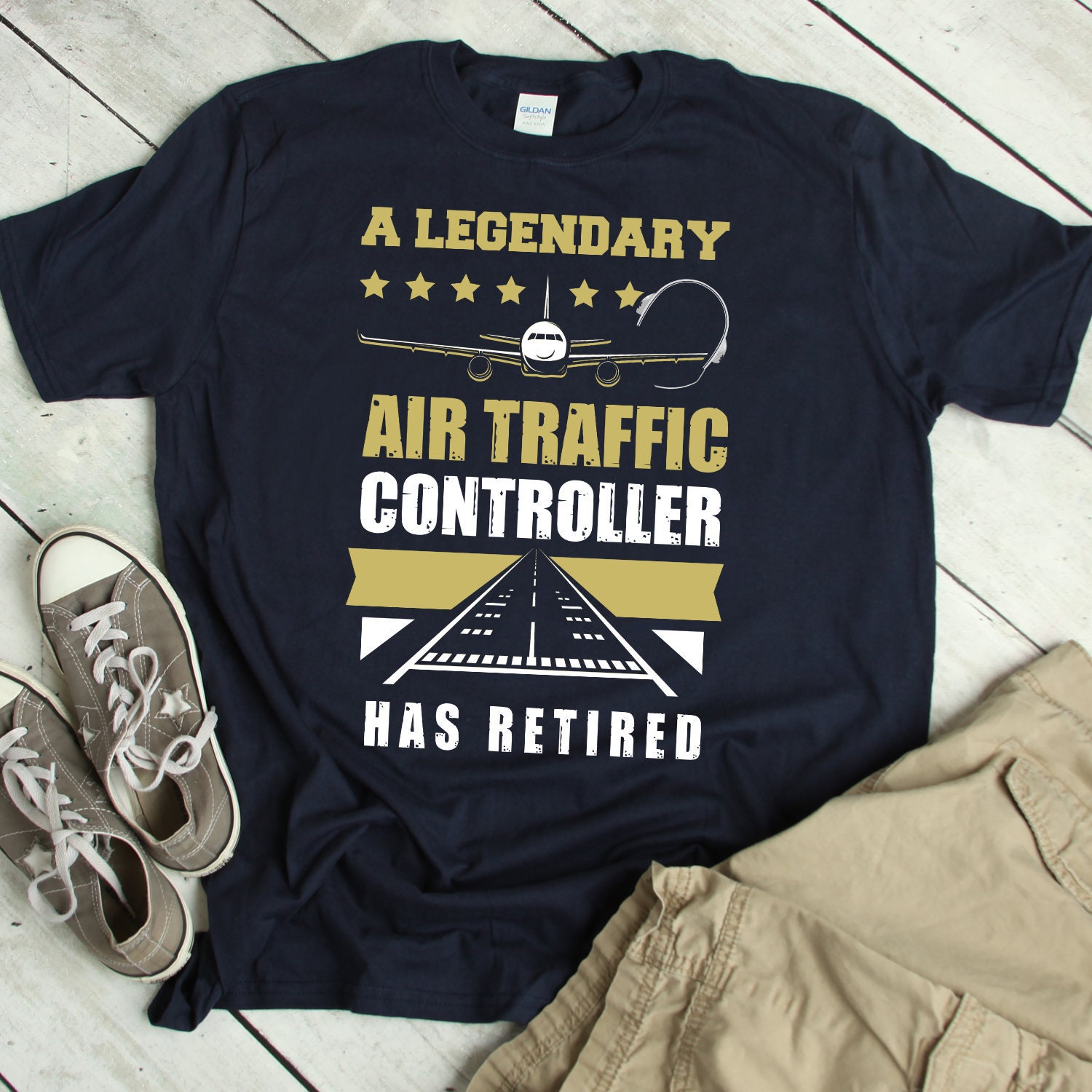 Retired Air Traffic Controller Shirt ATC Retirement TShirt | Etsy