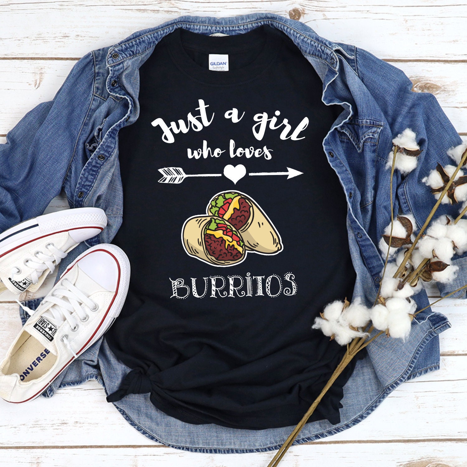 Burrito Shirt Funny Burrito Lover Shirt Women's Burrito Tshirt Burrito ...
