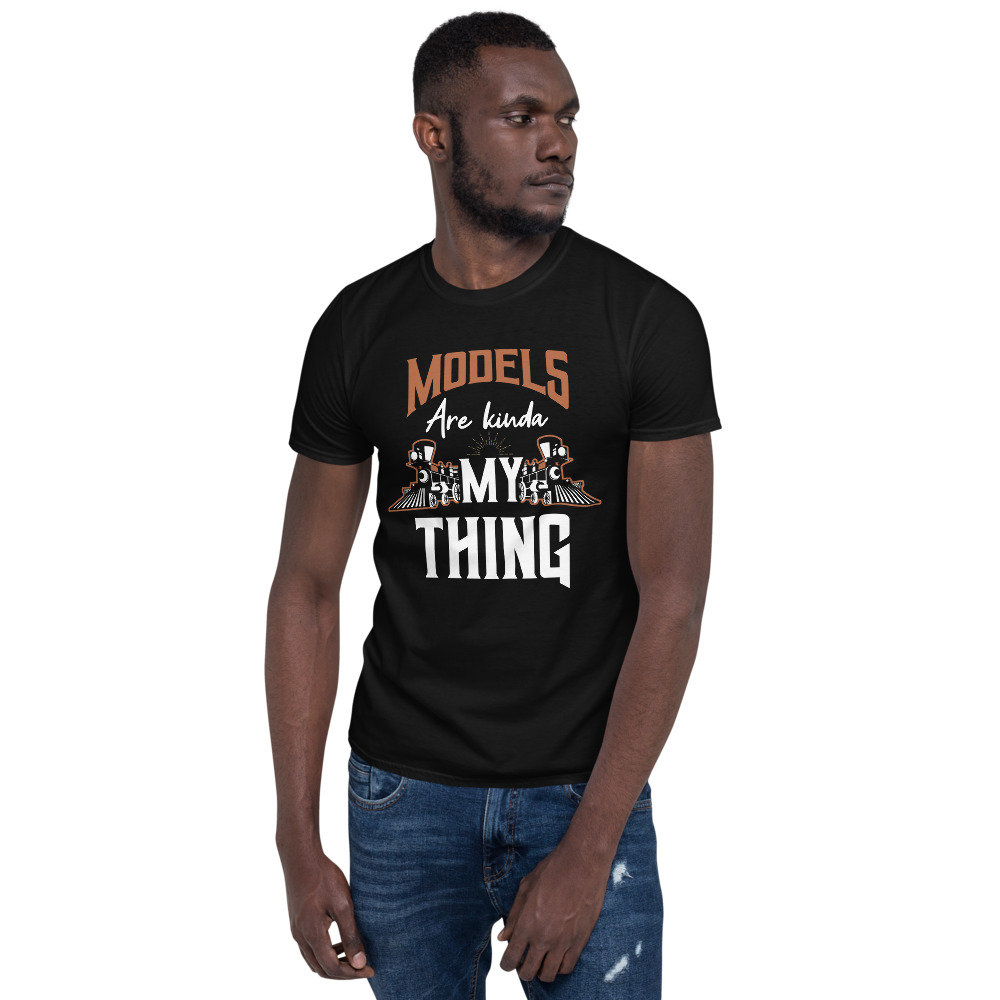 Model Train Shirt Funny Model Railroading Tshirt Model Train Gift Model ...