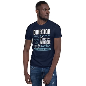 Director Shirt Film Director Shirt Funny Director Gift Humor Joke ...