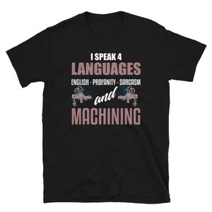 Machinist Tshirt Funny Machinist Shirt Machinist Gift CNC Operator T ...