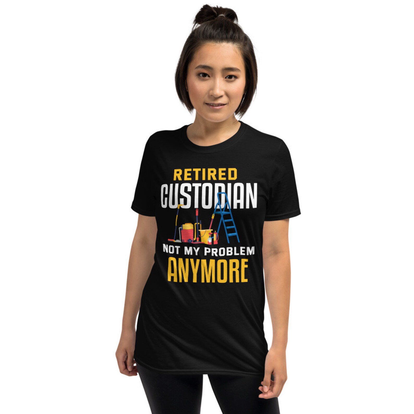 Retired Custodian Shirt Custodian Retirement Gift Funny Custodian ...