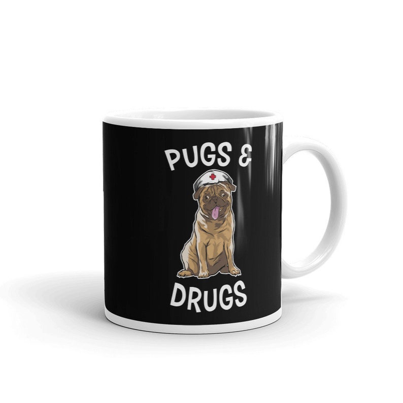 Nurse Pug Mug Pug Nurse Mug Funny Nurse and Pugs Gift Nursing - Etsy