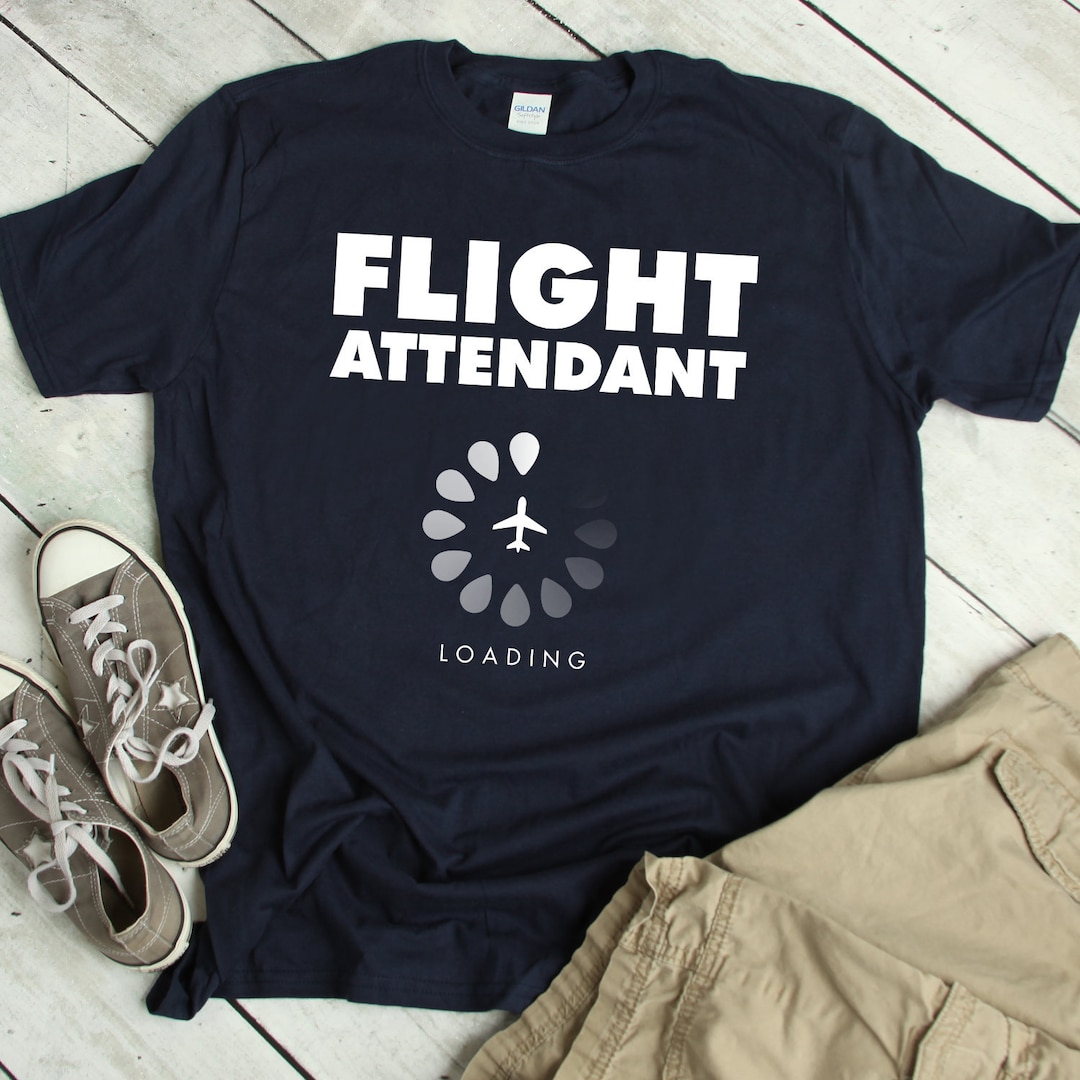 Becoming a Flight Attendant Shirt Funny Flight Attendant Gift ...