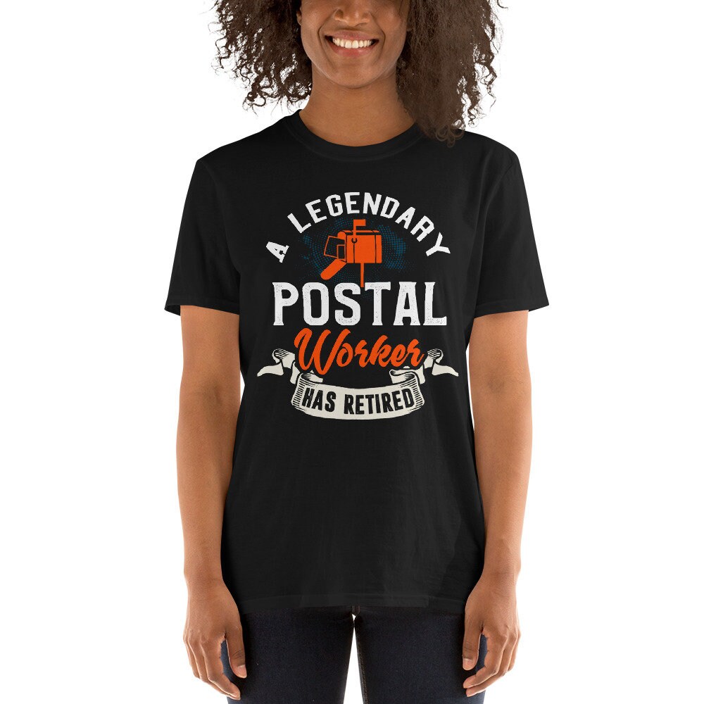 Retired Postal Worker Shirt Postal Worker Retirement Shirt Postal ...