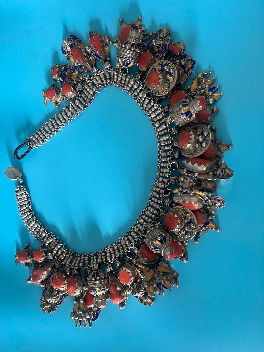 Kabyle Jewelry Charm Necklace - Etsy