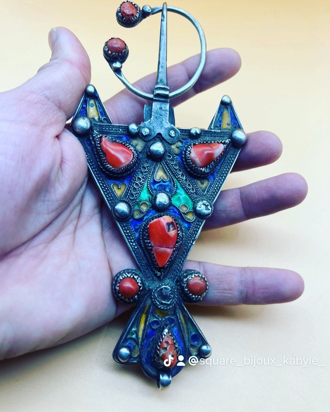 Ancient Kabyle Jewelry Fibula - Etsy