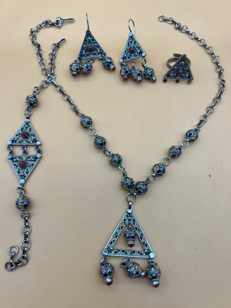 Kabyle Jewelry Set - Etsy