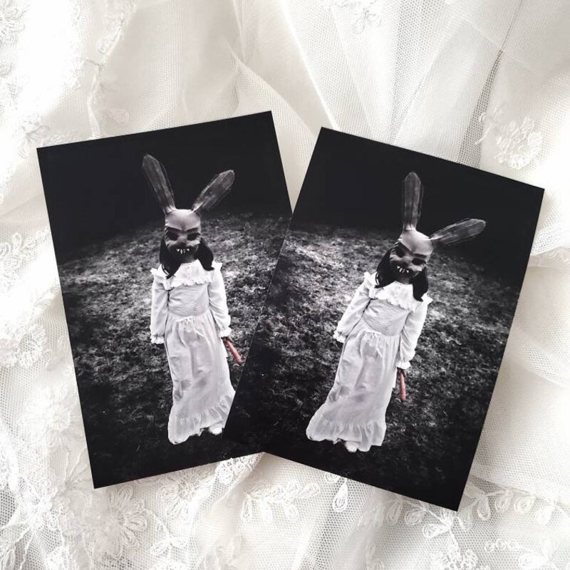 Rabbit Scary Mask - Etsy