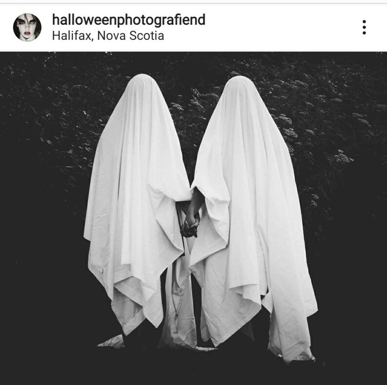 Square Ghost Print; Ghost Photo; Ghost Couple; Best Friends; Til Death ...