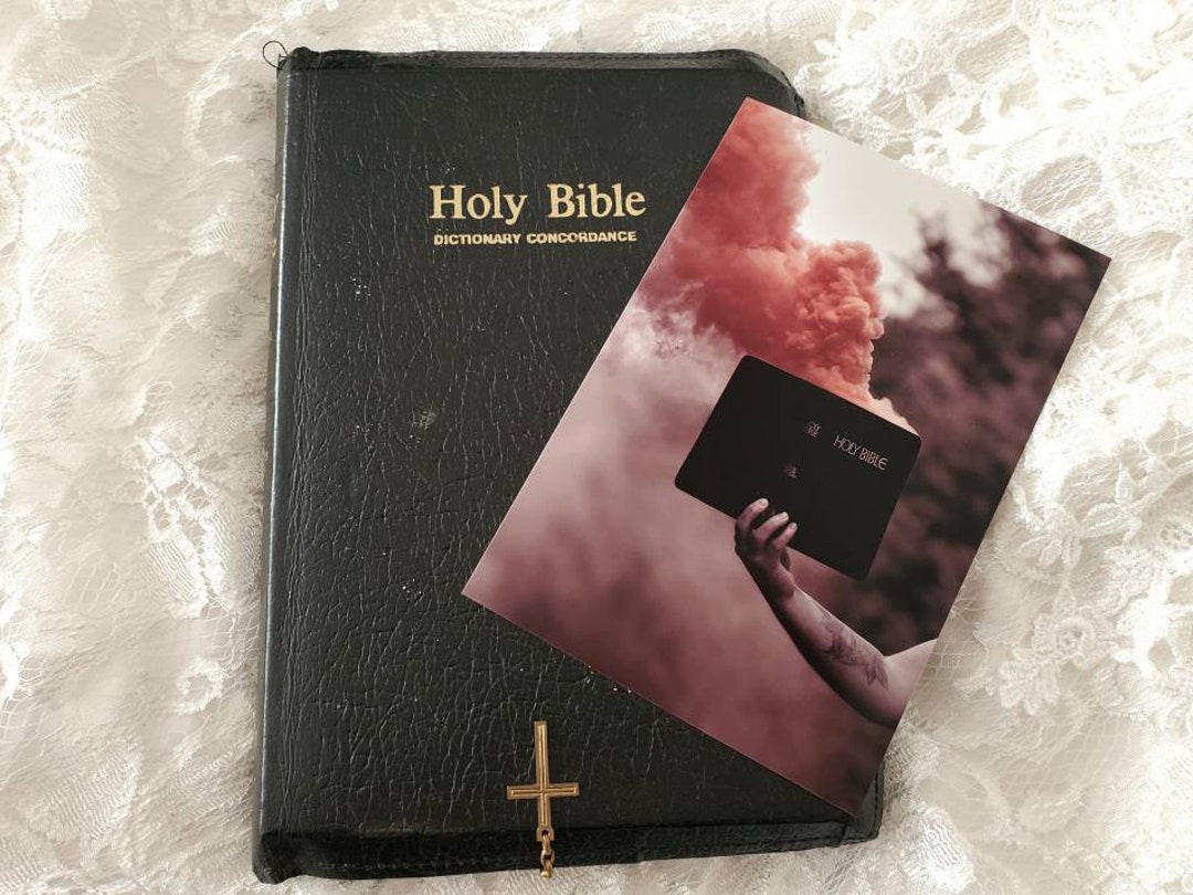 Burning Bibles Print; Conceptual Art; Conceptual Photography; Dark ...