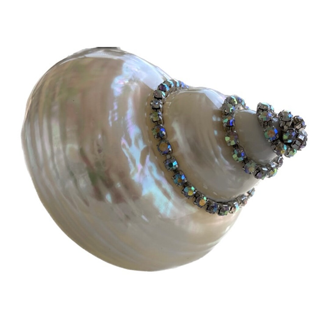 Bejeweled Jade Turban Shell - Etsy