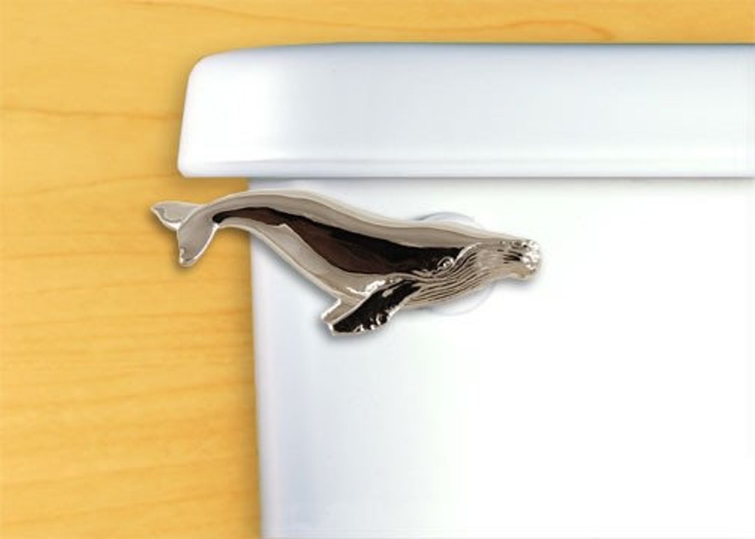Humpback Whale Toilet Handle (flusher) Chrome - Etsy