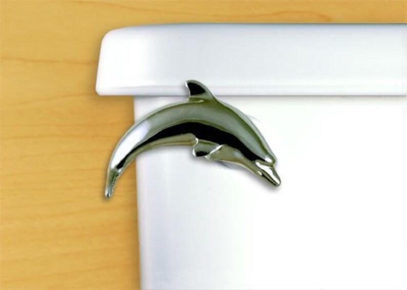 Dolphin Toilet Handle, (flusher) Chrome - Etsy