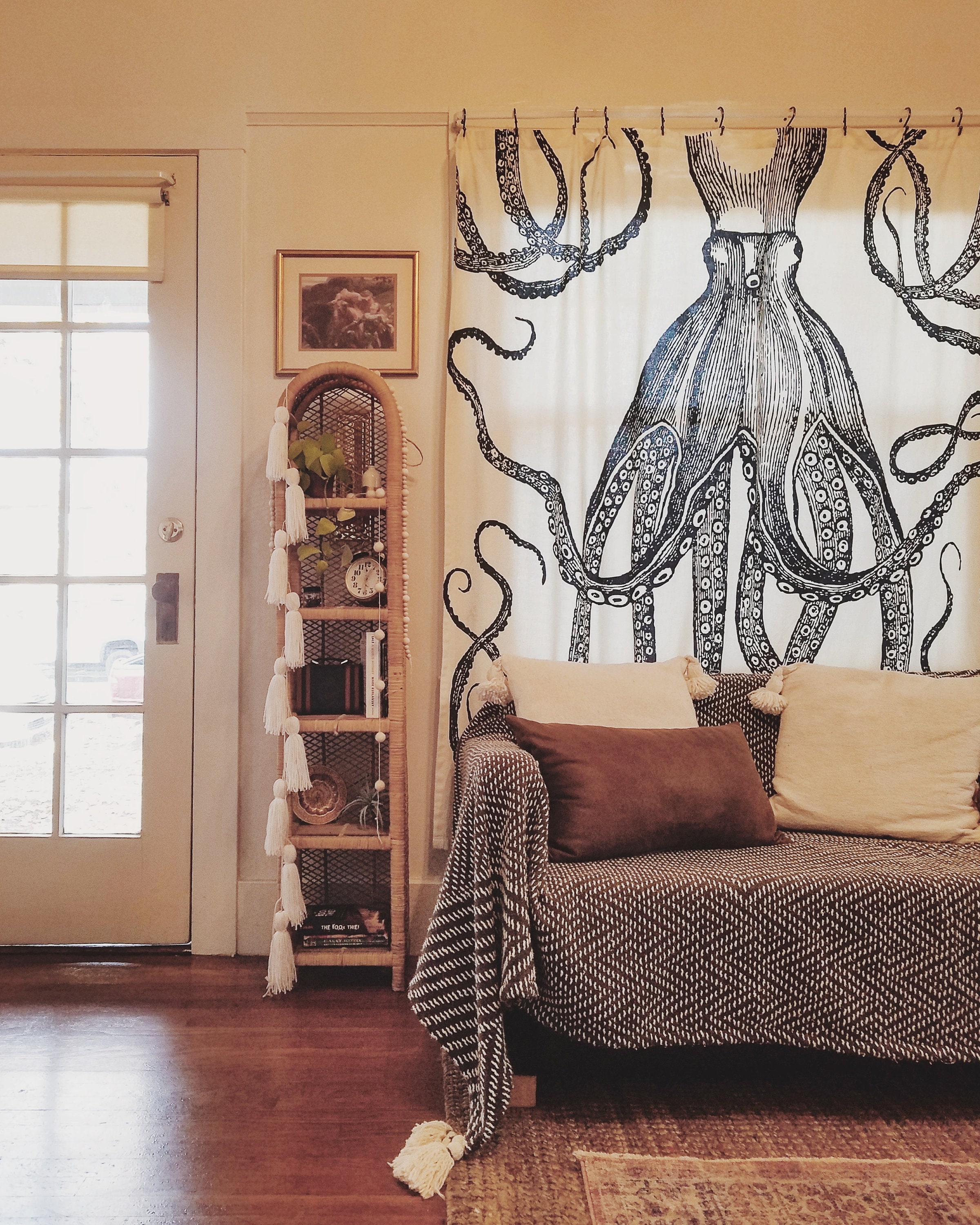 Neutral Boho Garland Decor Set of 3 / Dorm Wall Decor / Global | Etsy