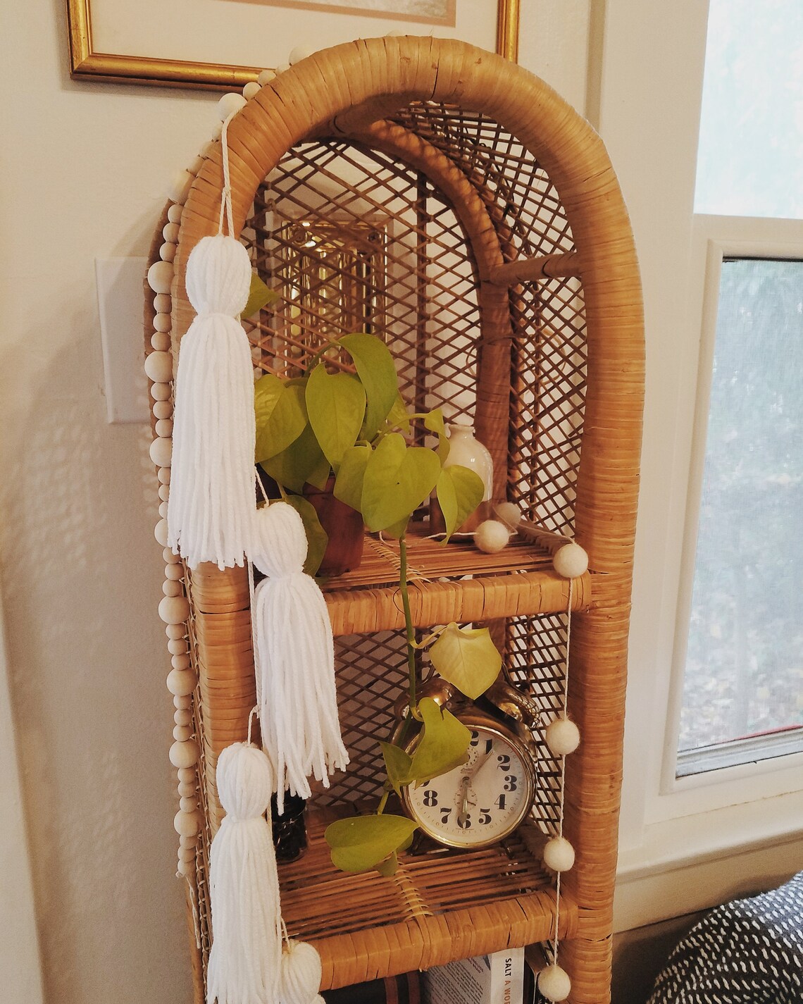 Neutral Boho Garland Decor Set of 3 / Dorm Wall Decor / Global | Etsy