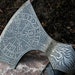 Etched Viking Axe Fenrir Axe Mythology Axe Hand Forged Axe Handmade Axe ...