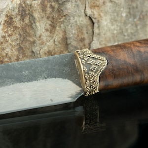 Viking Knife Hand Forged Dagger Medieval Knife Irish Dirk - Etsy
