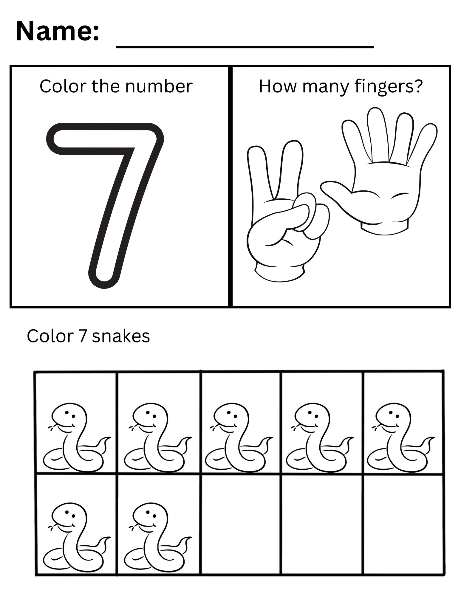 1-10 Pre-k Worksheet, Preschool, Kindergarten, Worksheet, Count and ...