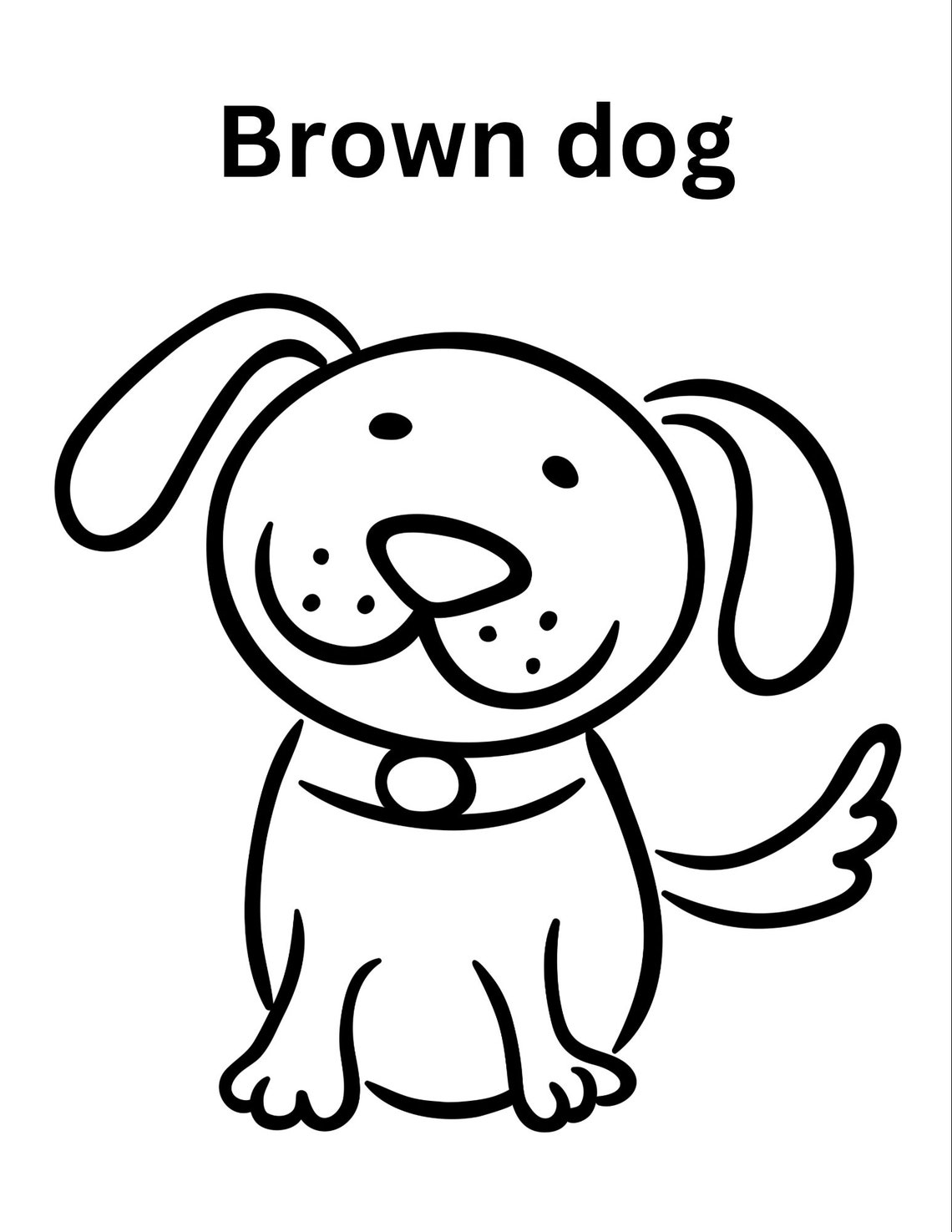 Preschool Colors Worksheet, Coloring, Early Childhood Education ...