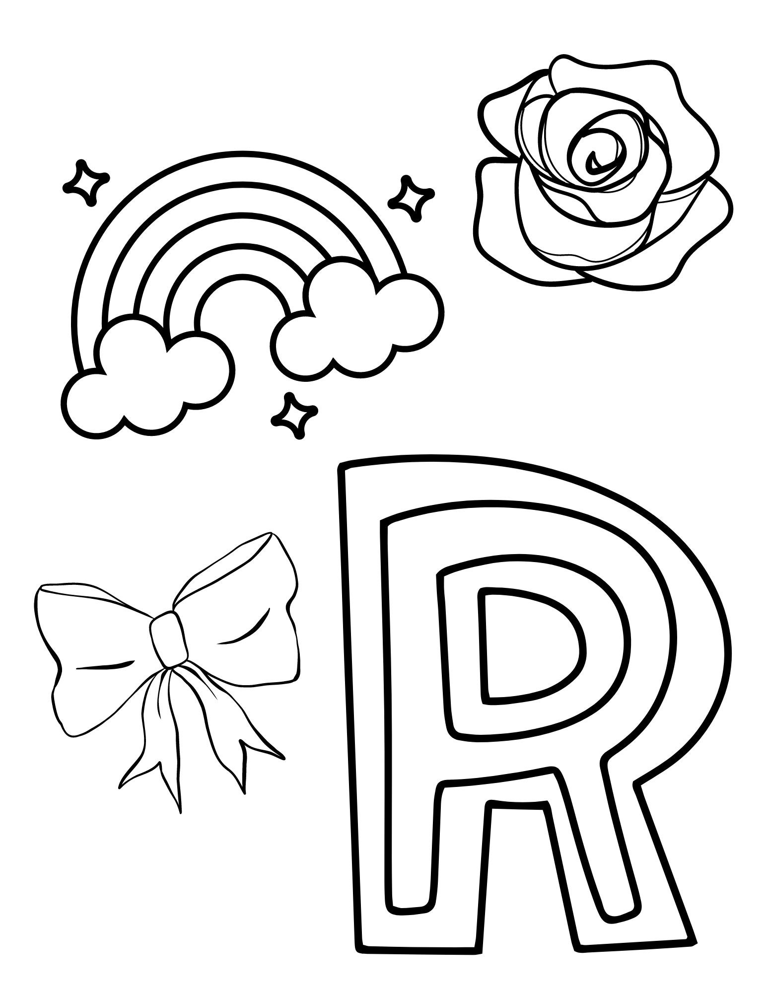 Alphabet Coloring Book, Children Coloring, Abc's, Letter Sounds, Pre-k ...