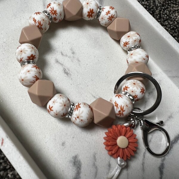 Silicone Wristlet Keychain - Etsy