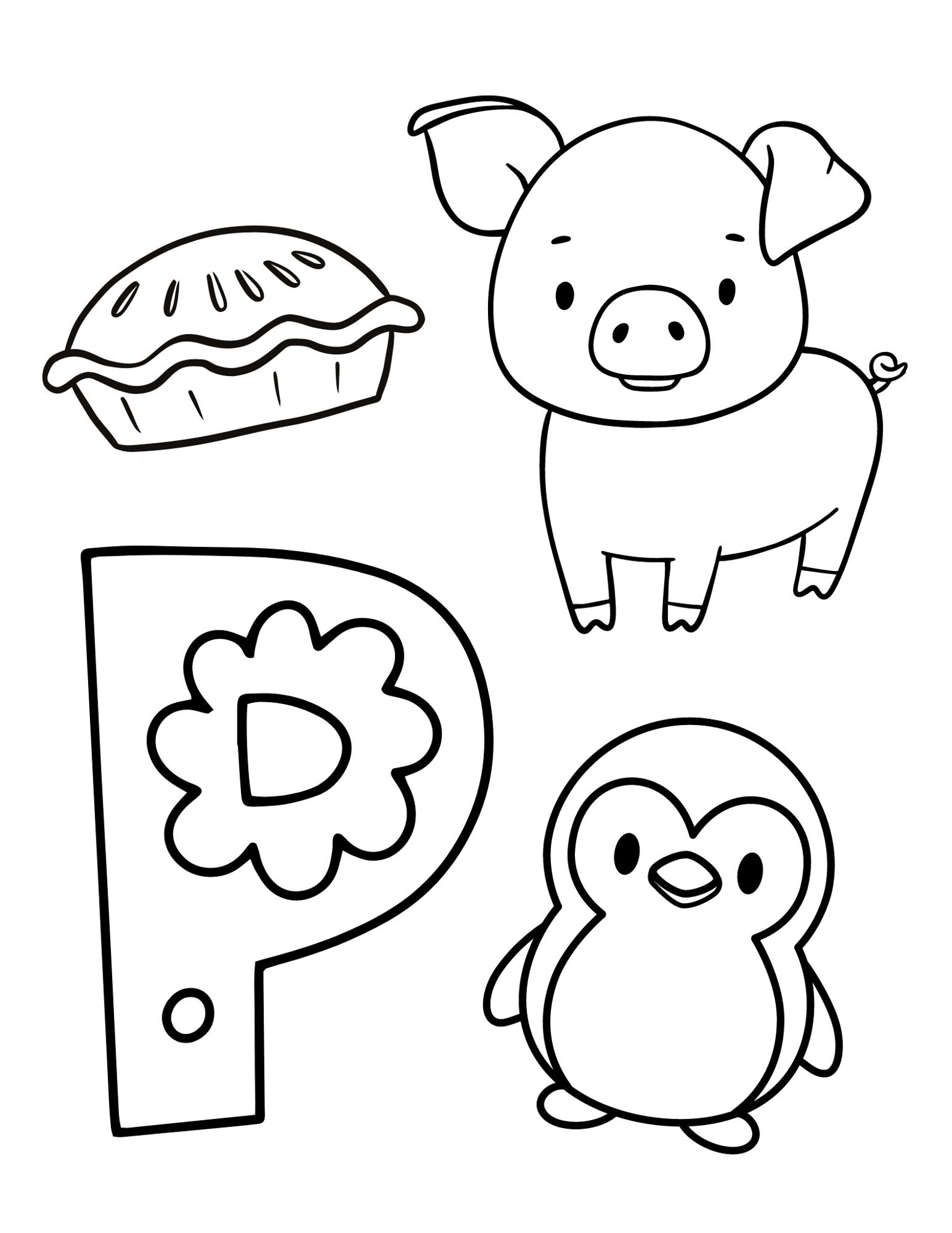 Alphabet Coloring Book, Children Coloring, Abc's, Letter Sounds, Pre-k ...