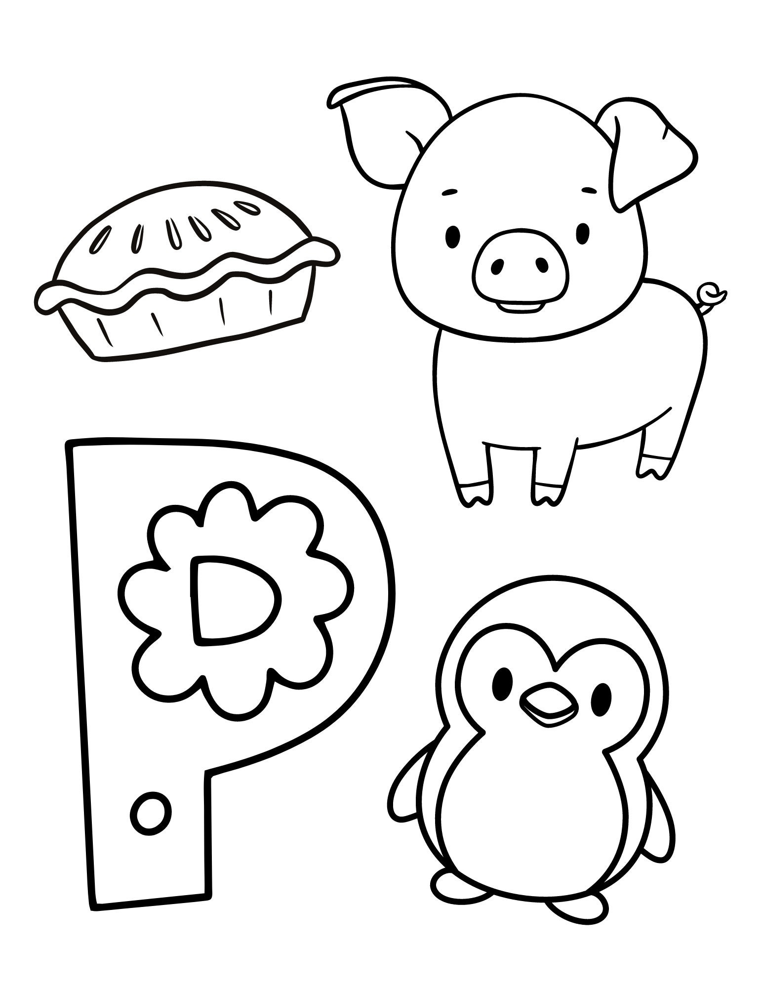 Alphabet Coloring Book, Children Coloring, Abc's, Letter Sounds, Pre-k ...