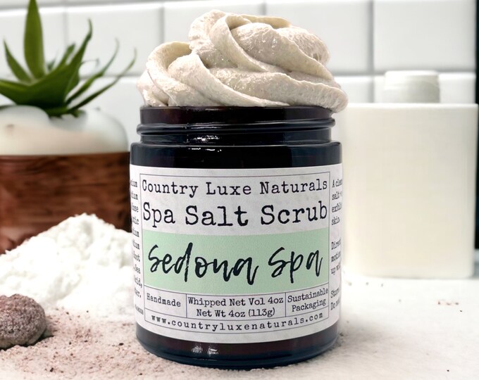 Moisturizing Whipped Salt Scrub - Etsy