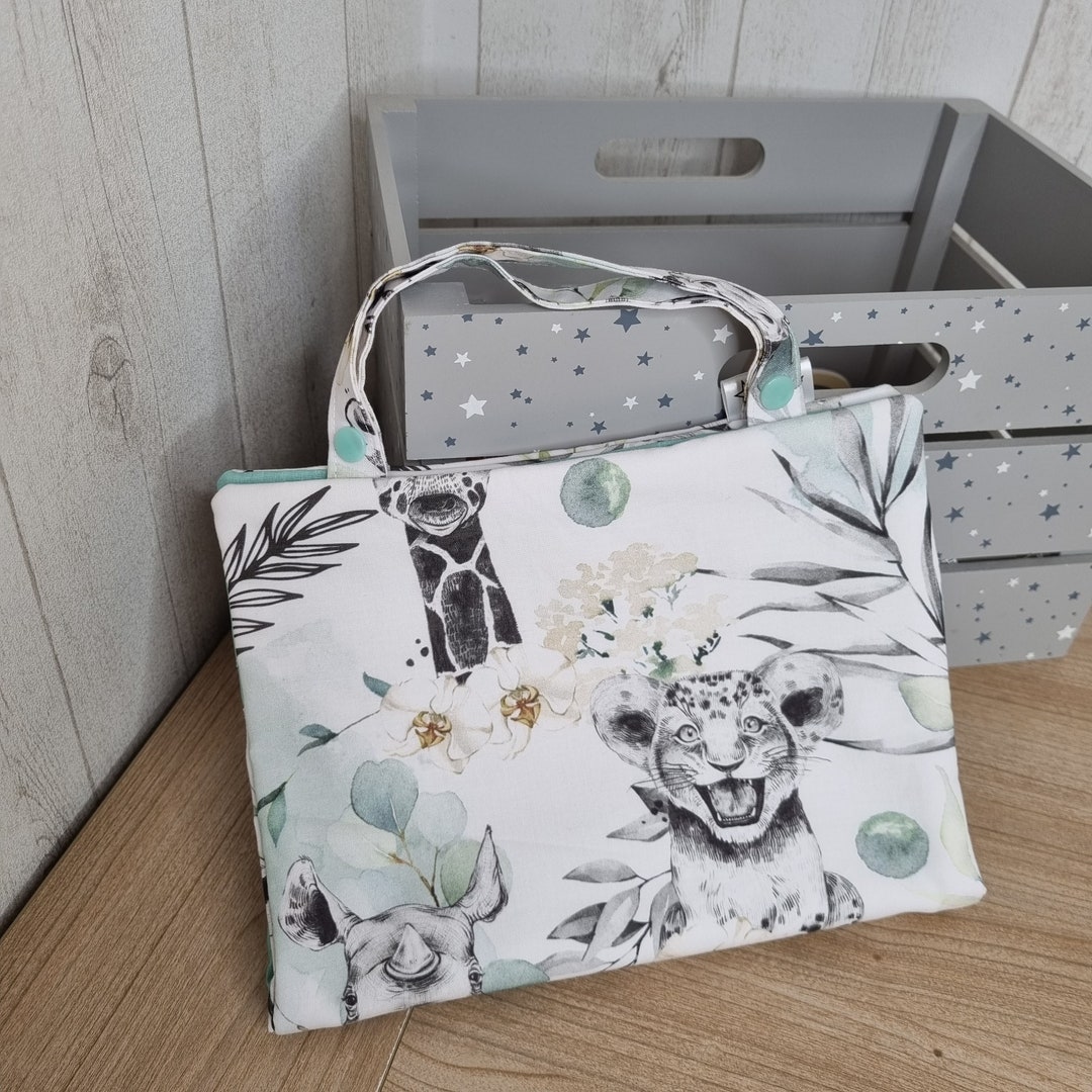Nomadic Pouch With A5 Drawing With Customizable Zip - Etsy