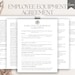 Editable Employee Equipment Agreement, Workplace Equipment Contract ...
