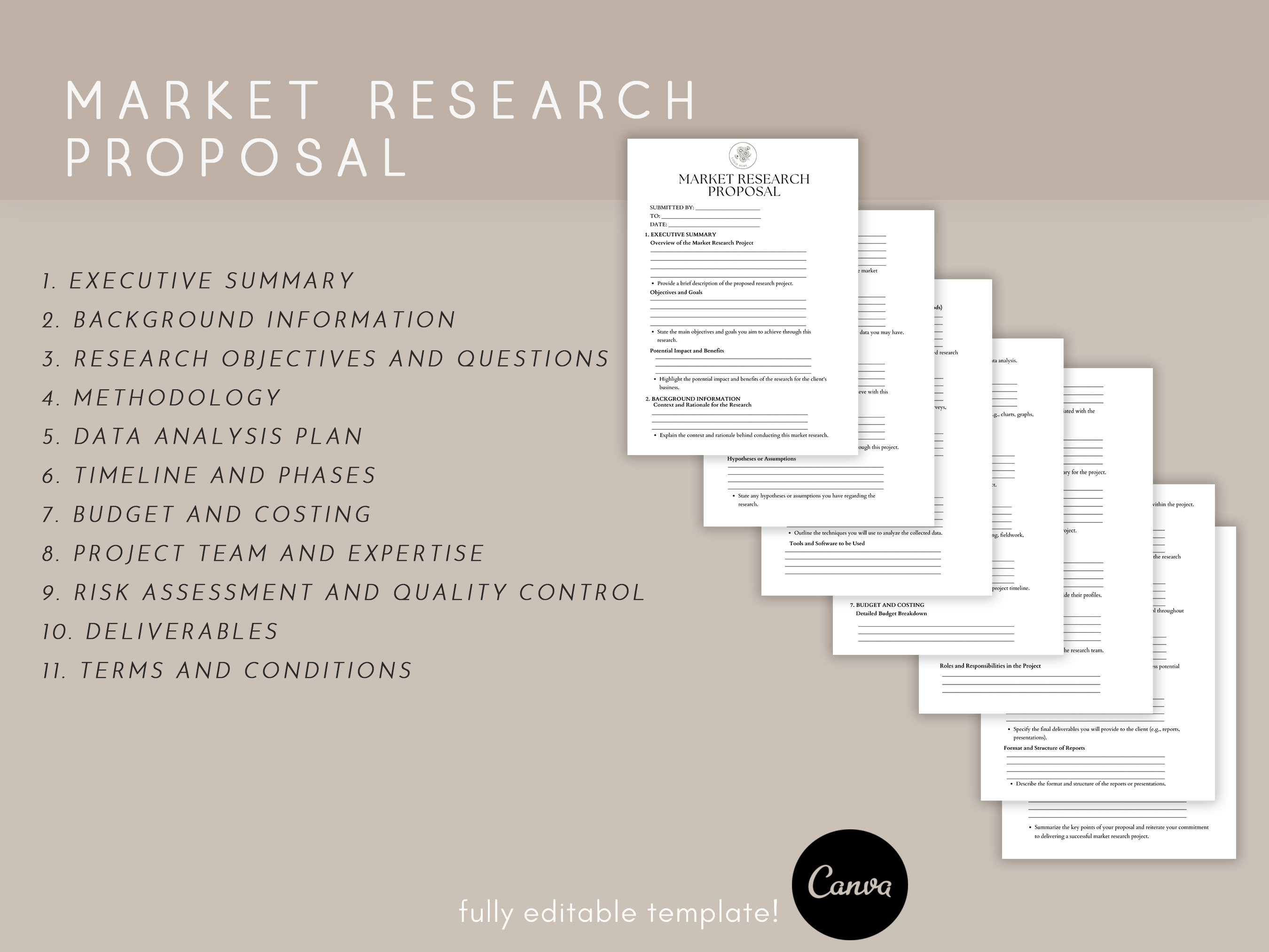 Marketing Campaign Proposal Template, Marketing Initiative Proposal ...