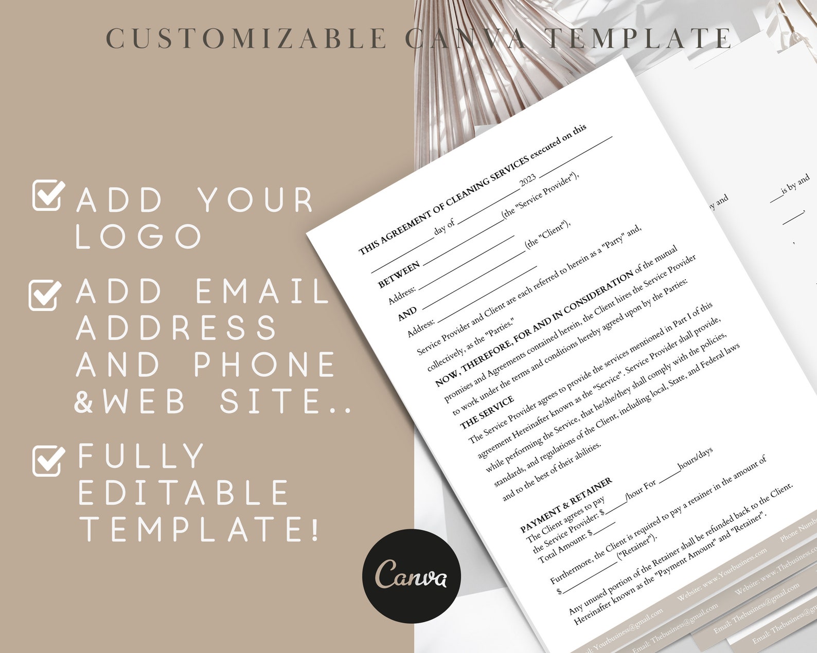 Cleaning Services Client Intake Form, Editable Cleaning Services Forms ...