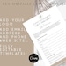 Editable Event Management Client Onboarding Questionnaire Form, Event ...