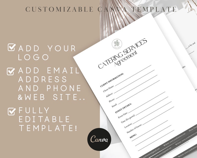 Catering Contract Template ,food Service Provider Agreement, Catering ...
