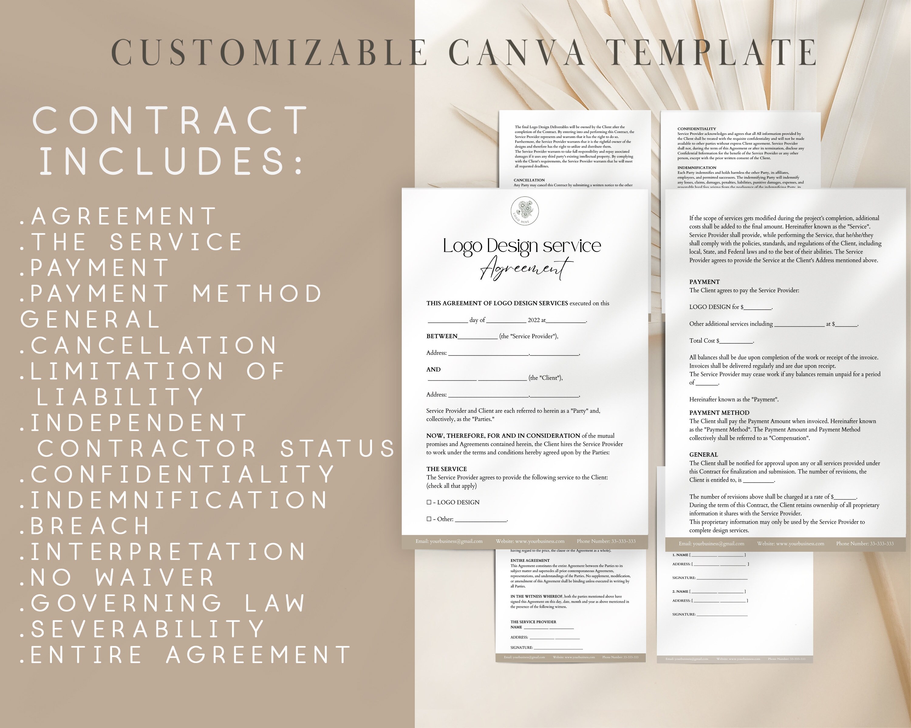 Sample Logo Design Contract