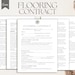Flooring Contract Template, Flooring Installation Agreement, Flooring ...