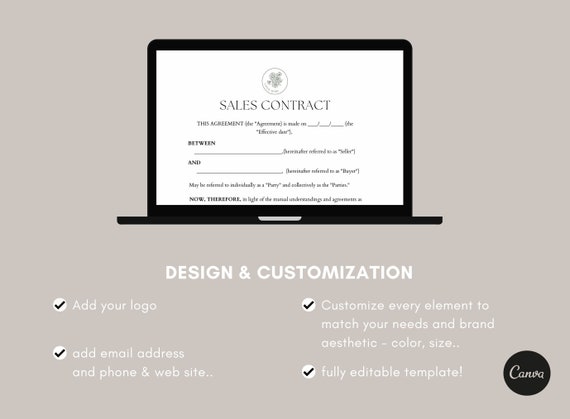 Sales Contract Agreement Templates At Allbusinesstemplatescom Sale Of
