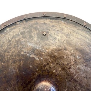 Vintage Heavy Hand Forged Cast Iron App 2kg Medieval Style Shield Film ...