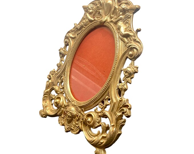 Antique Brass French Louis Style Photo Frame Picture Frame, Gold Photo ...