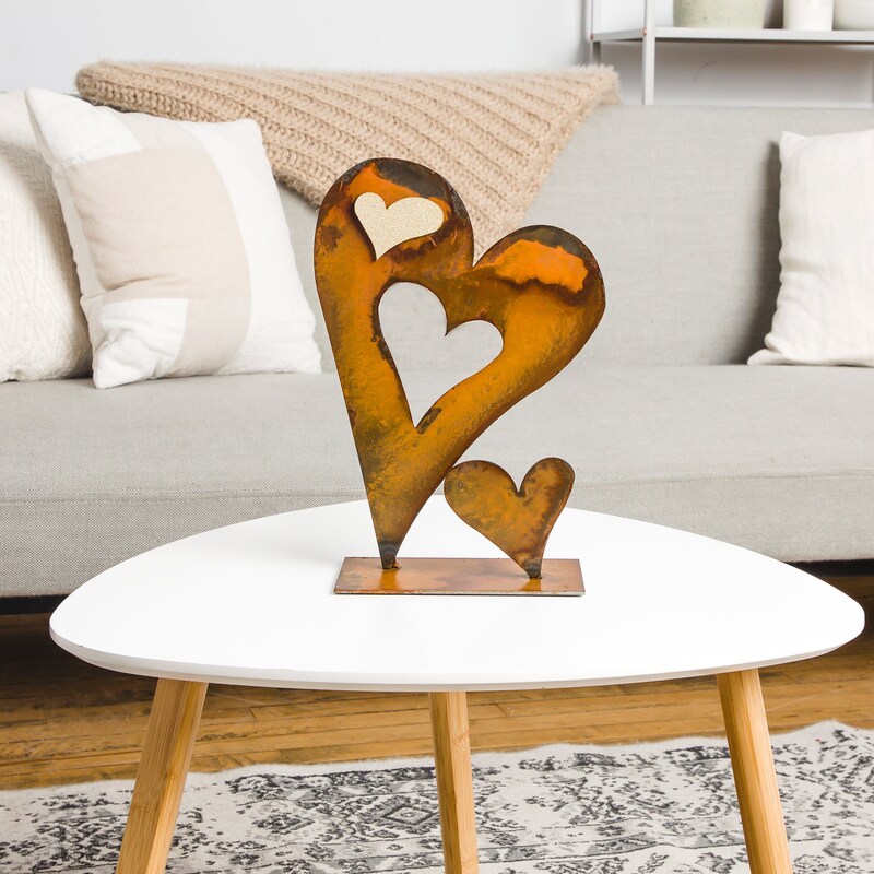 Heart Sculpture - Etsy