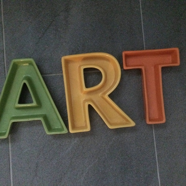 Ceramic Letters - Etsy