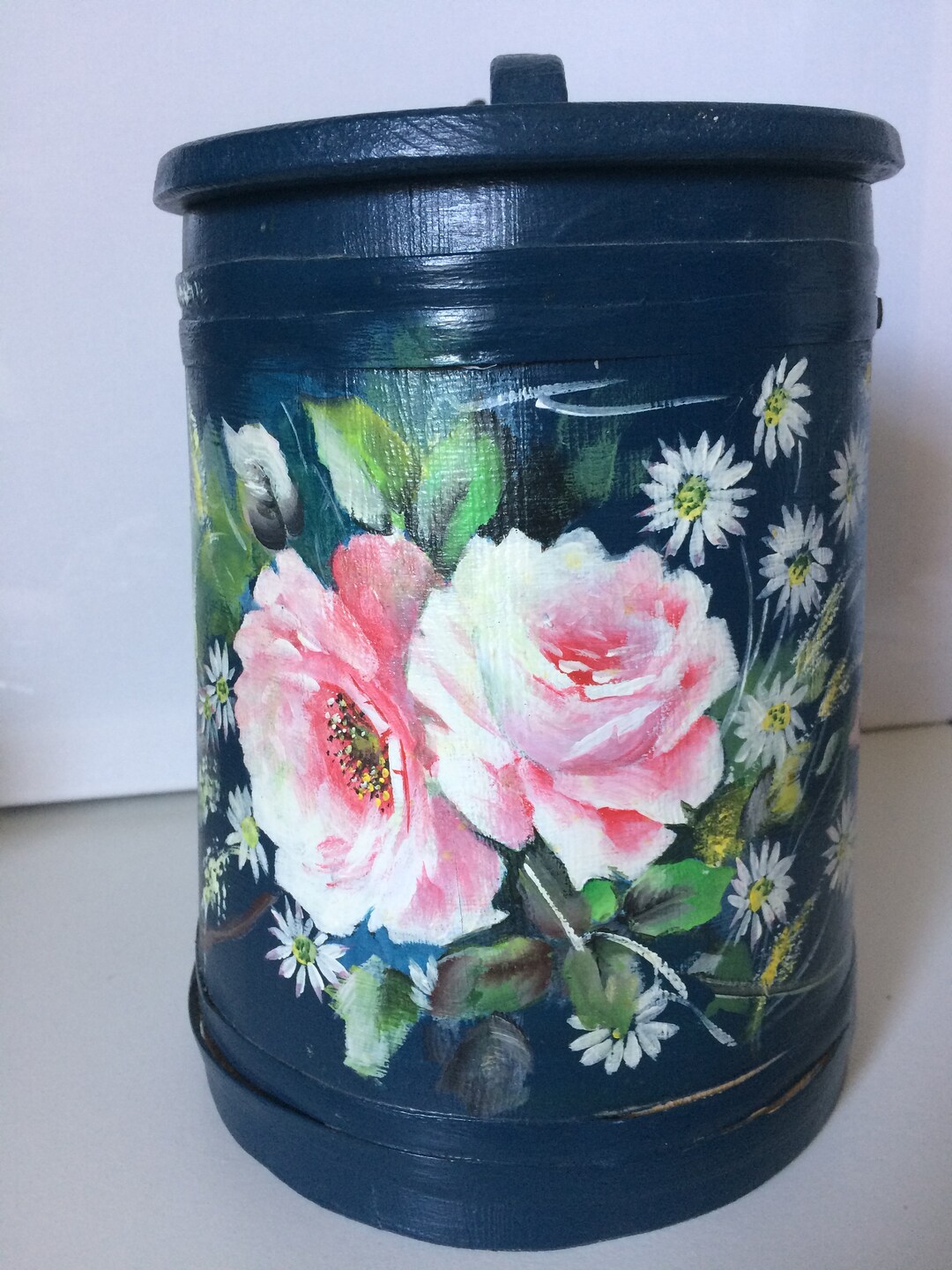 Wooden Beer Pot Hand Made Item Hand Painted Made in Sweden Kitchen ...