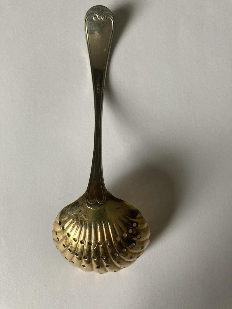 Sugar Sifter Spoon Antique Sugar Sifting Spoon Icing Sugar - Etsy UK