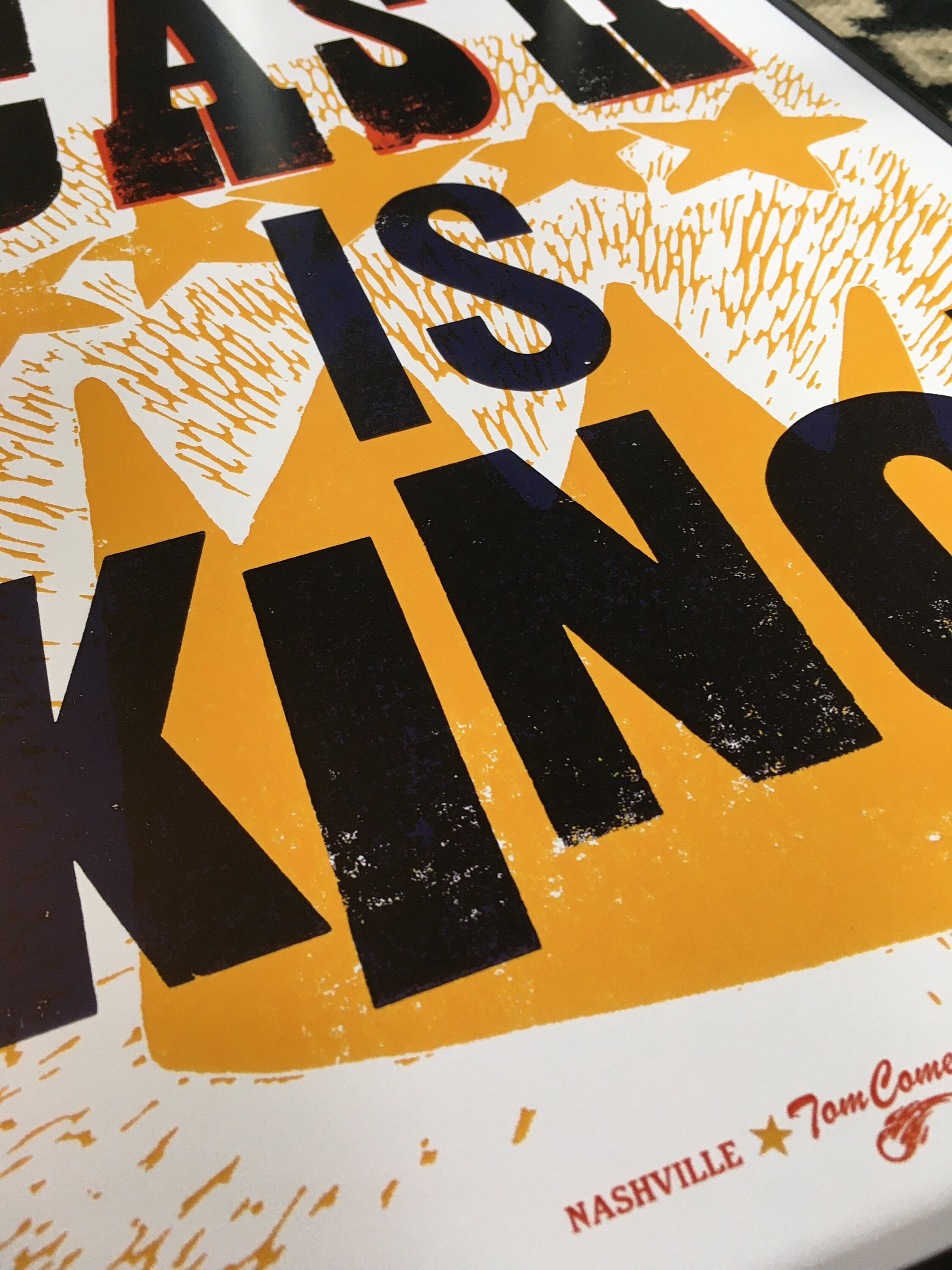 CASH is KING! Print - Etsy