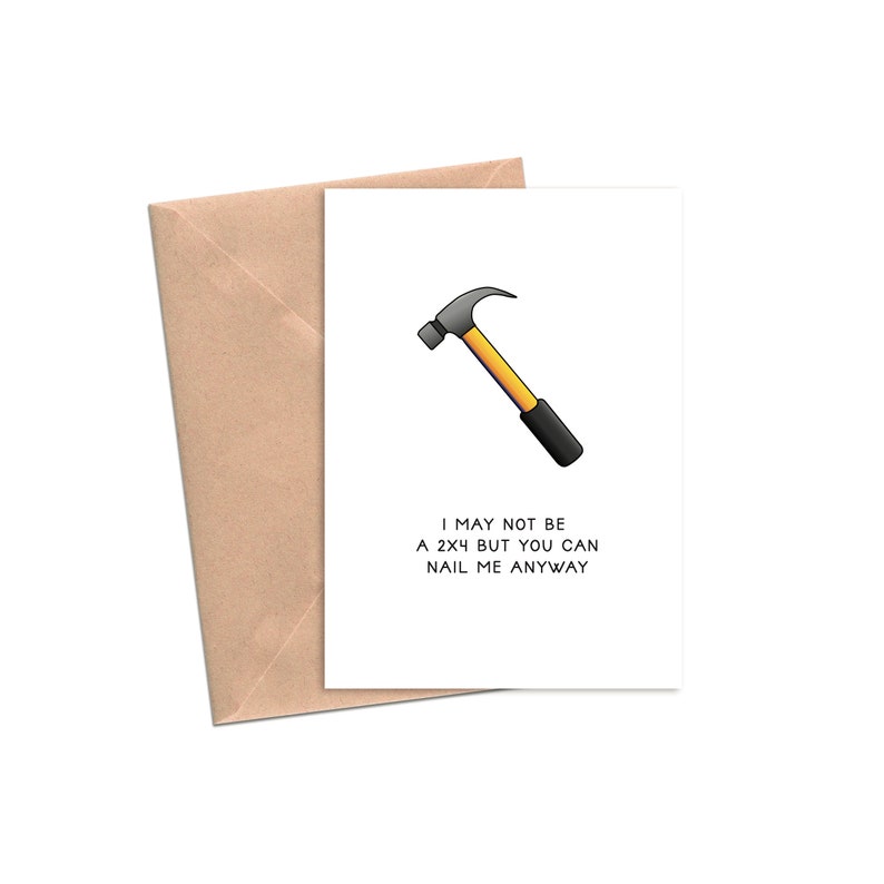 Funny Birthday Card for Carpenter Funny Card for Him Pun - Etsy