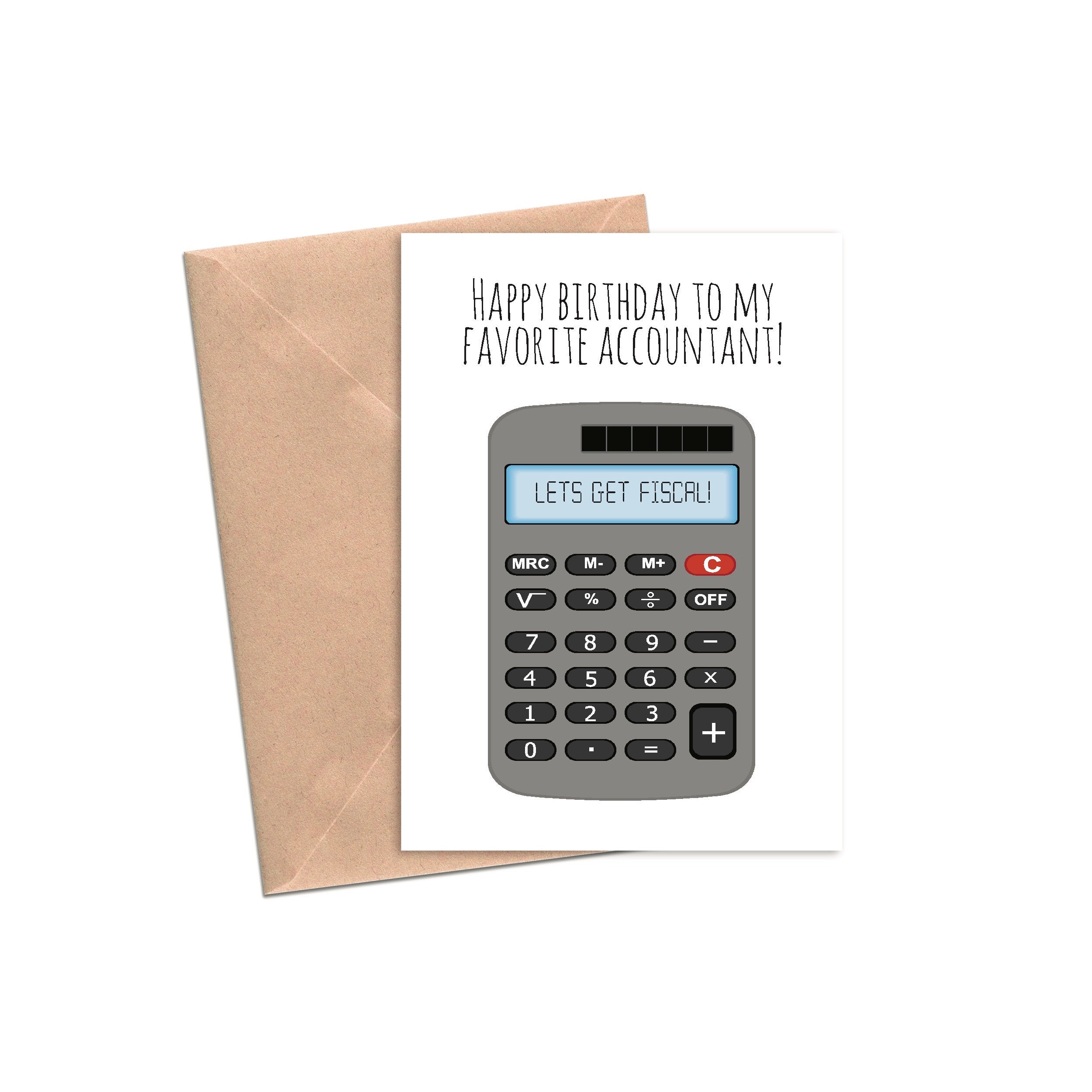 Funny Birthday Card for Accountant Dirty Accounting Card - Etsy